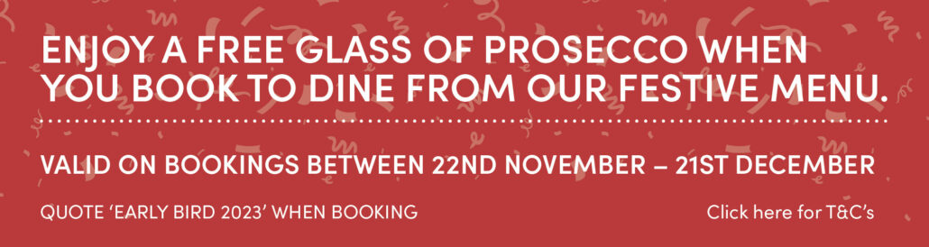 Christmas Menus - The Pheasant Pub Bedford